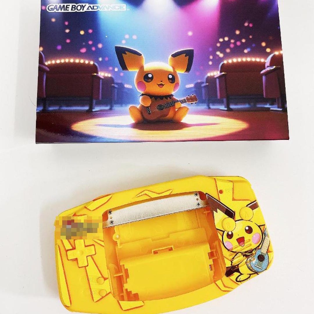 Custom Game Boy Advance Pichu Shell - Etsy