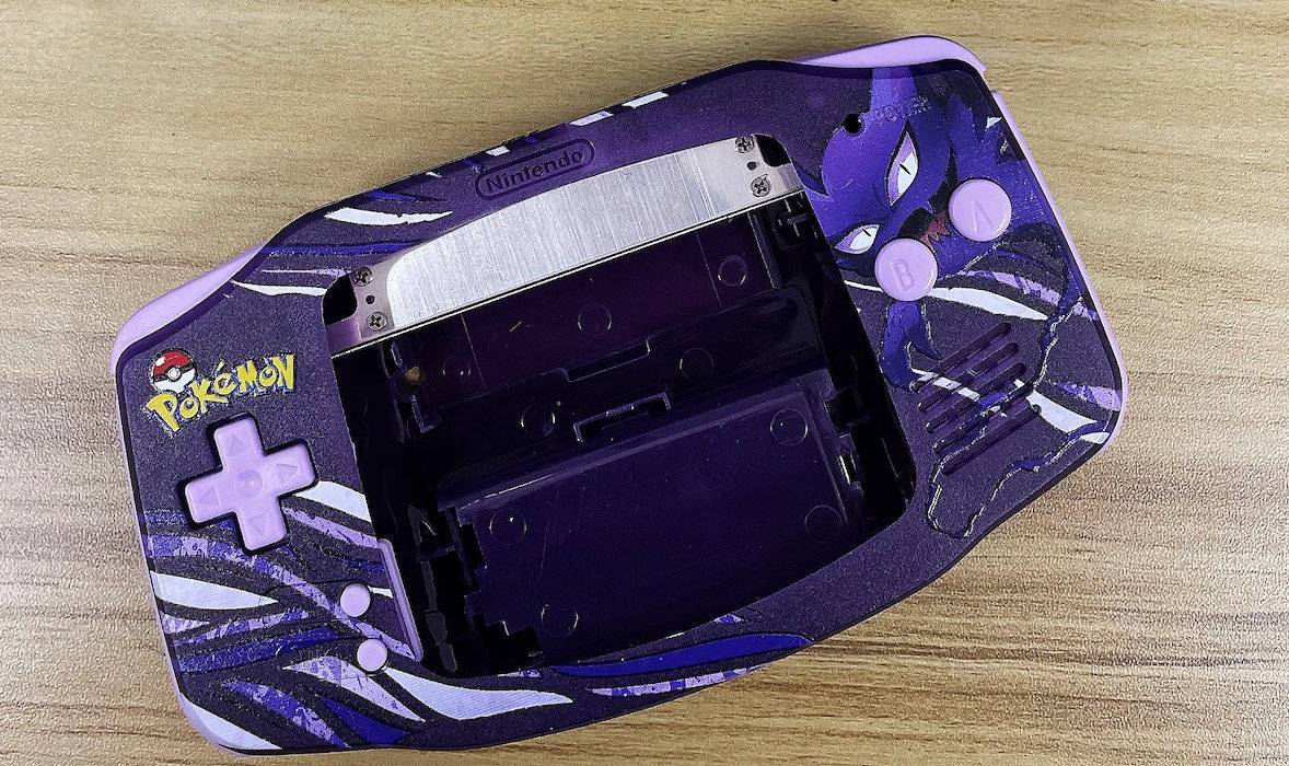 Custom Game Boy Advance Gengar Shell - Etsy