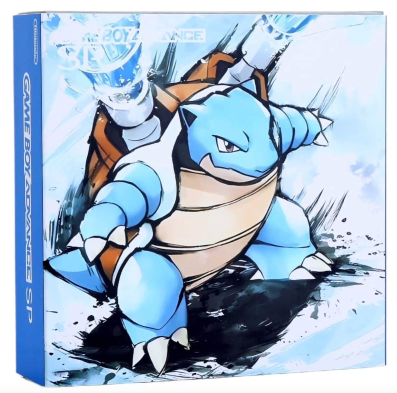 Custom Game Boy Advance SP Blastoise Shell - Etsy