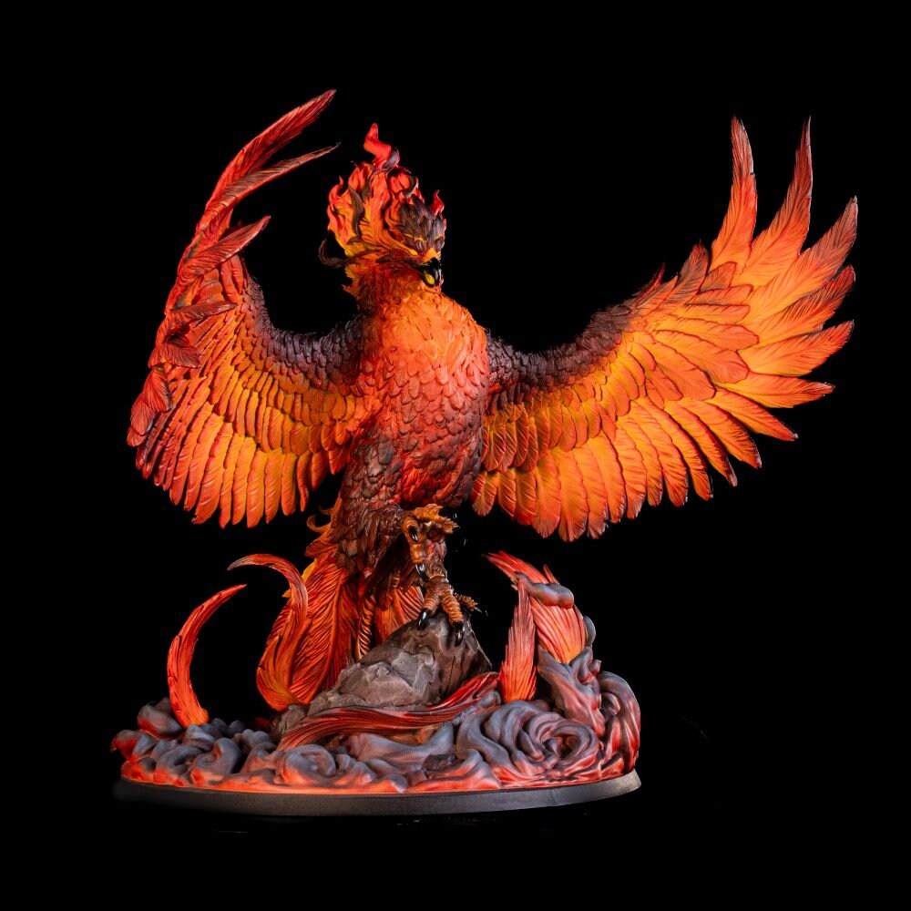 Solaris, the Astral Phoenix Miniature D&D Dungeons and Dragons Tabletop ...