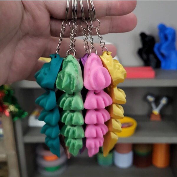 3d Printed Keychains - Etsy