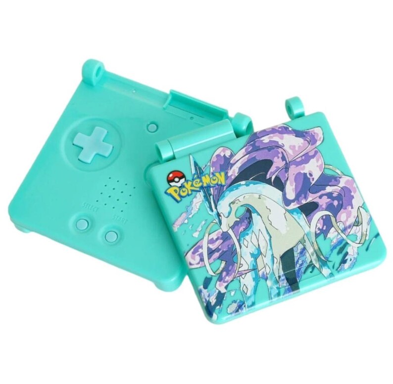Custom Game Boy Advance SP Suicune Shell - Etsy