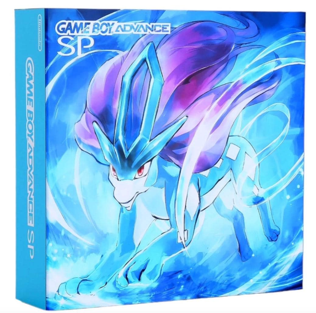 Custom Game Boy Advance SP Suicune Shell - Etsy