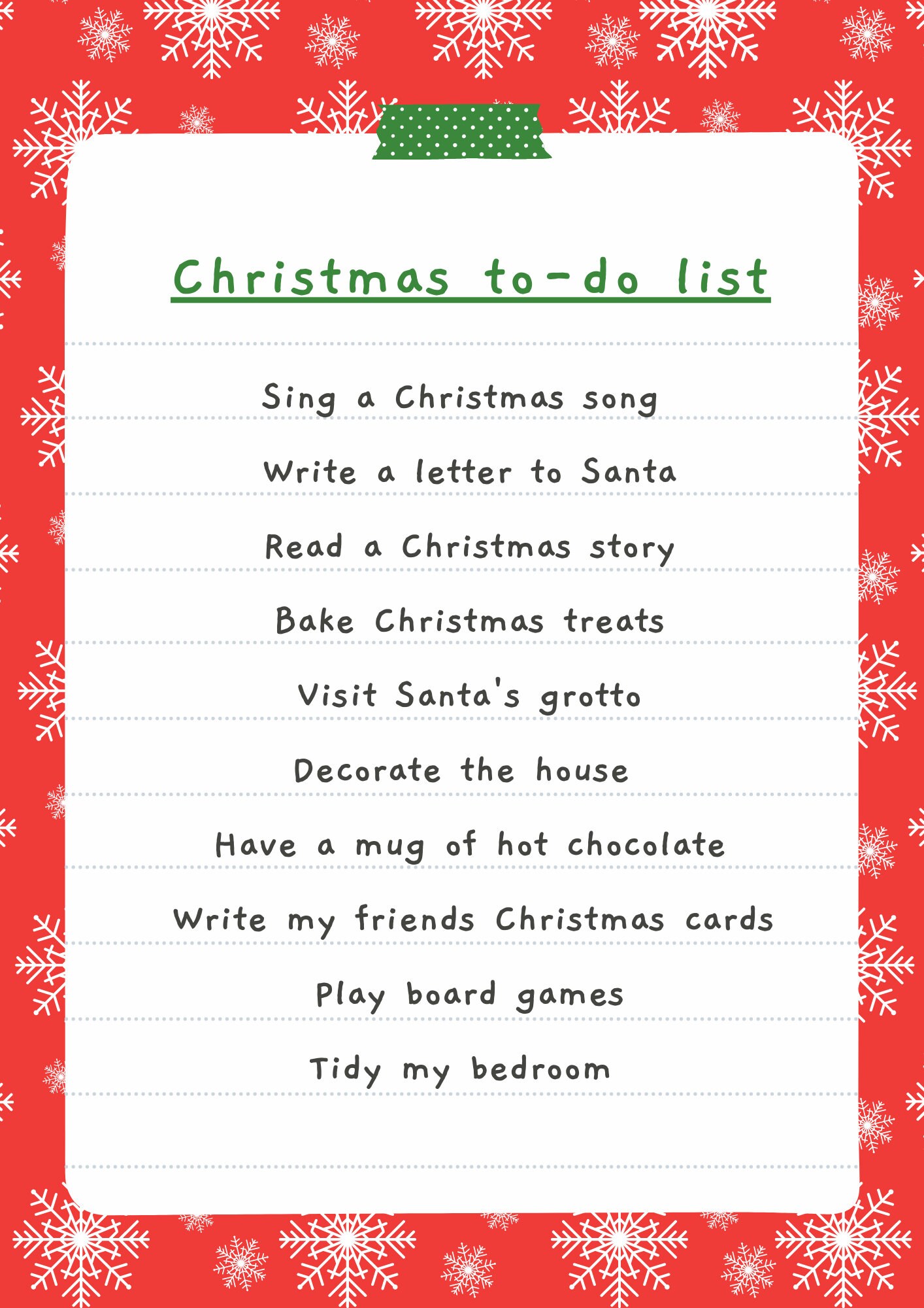 Christmas Activity Pack/ Printable Letter to Santa/ Printable Christmas ...