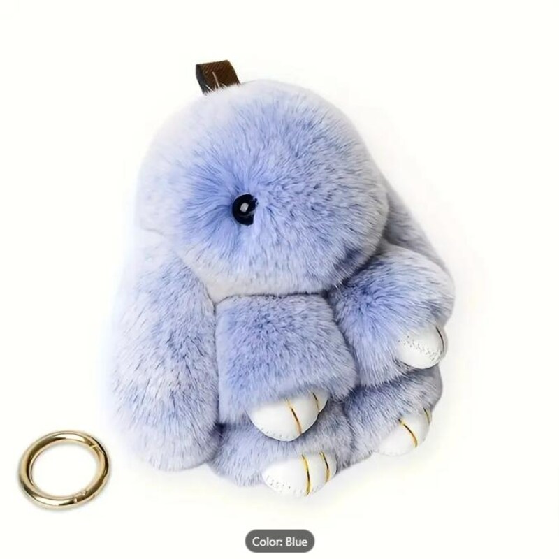 Bunny Keychain - Etsy