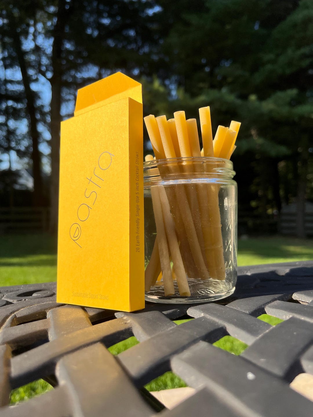 Single-use Pasta Straws | 4.5 Inch, 20 Pack of Biodegradable Vegan ...