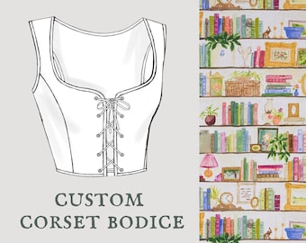 Book Shelf Corset - Etsy