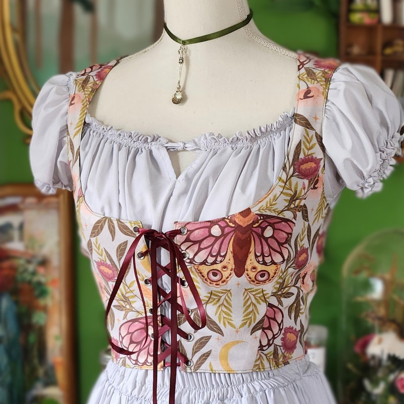 Witchy Corset Plus Size - Etsy