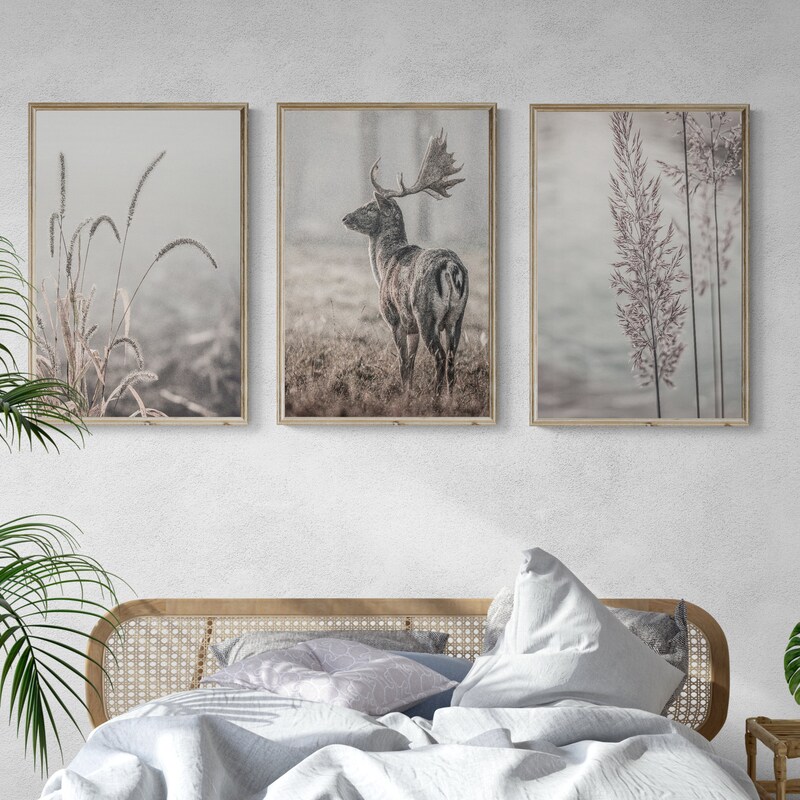Deer Art Print - Etsy
