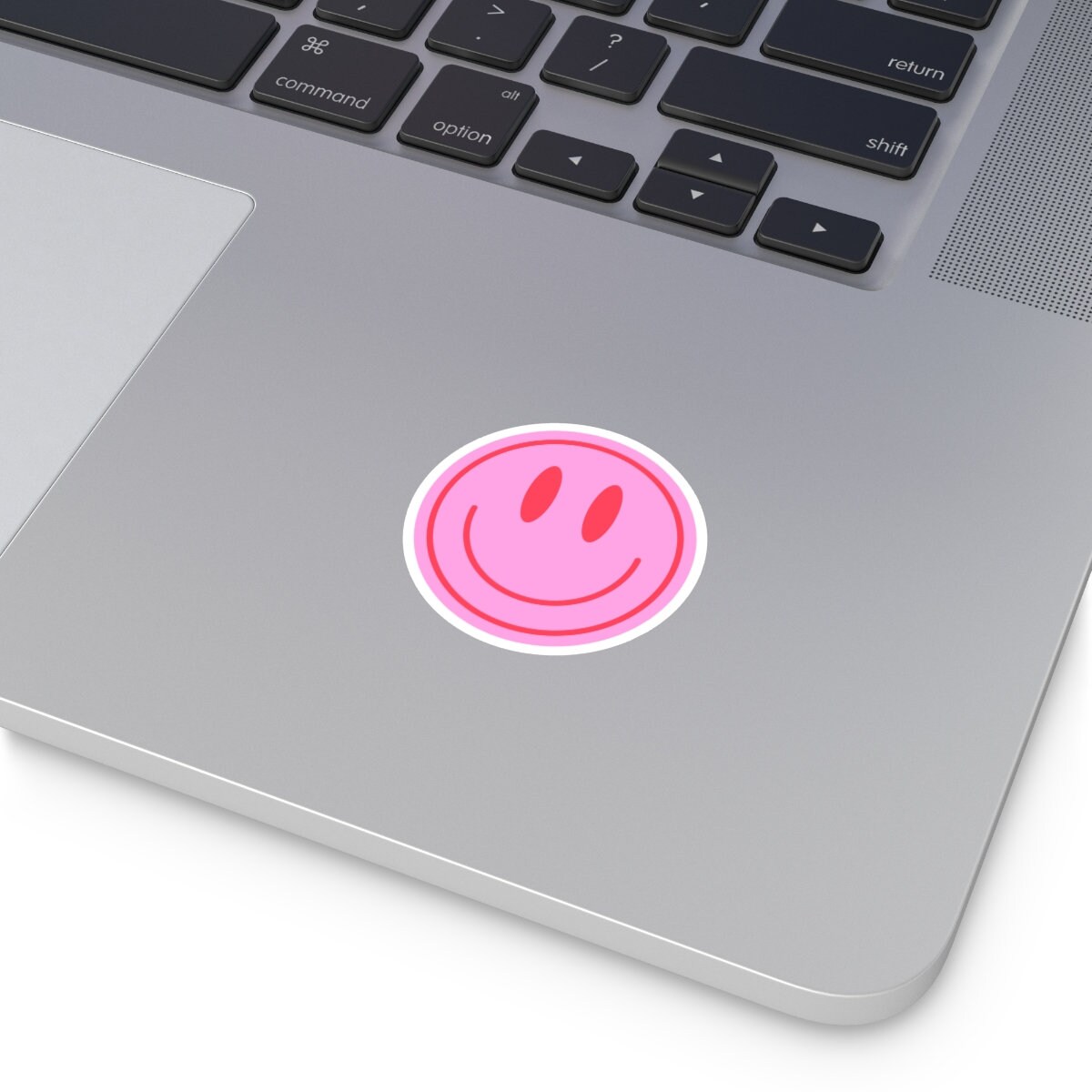 Preppy Smiley Face - Round Stickers, Indooroutdoor - Etsy