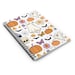 Retro Fall Notebook, Retro Ghost Notebook, Halloween Notebook - Etsy