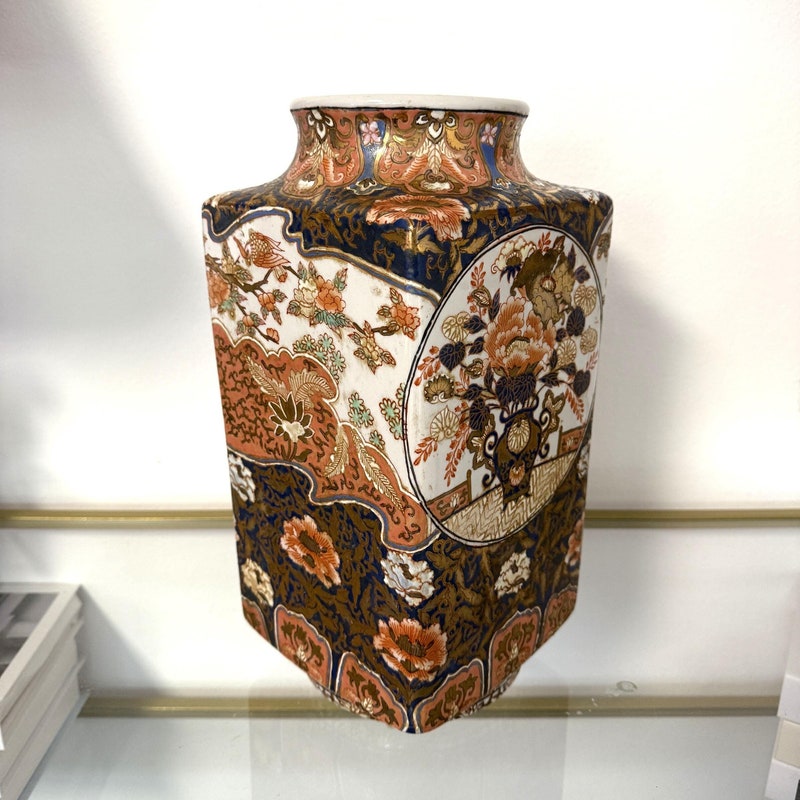 Porzellan vase imari stil - Etsy.de