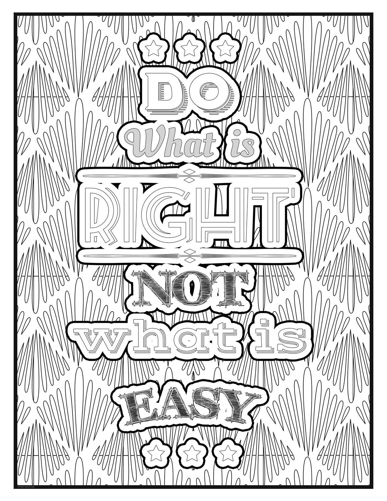 50 Motivational Colouring Pages Motivational Coloring Pages - Etsy