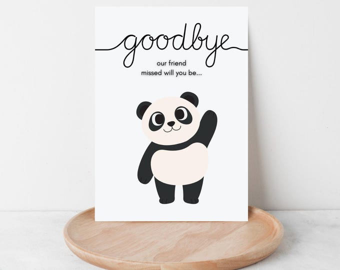 Funny Goodbye Card, Rude Farewell Card, Funny Greeting Card, Funny ...