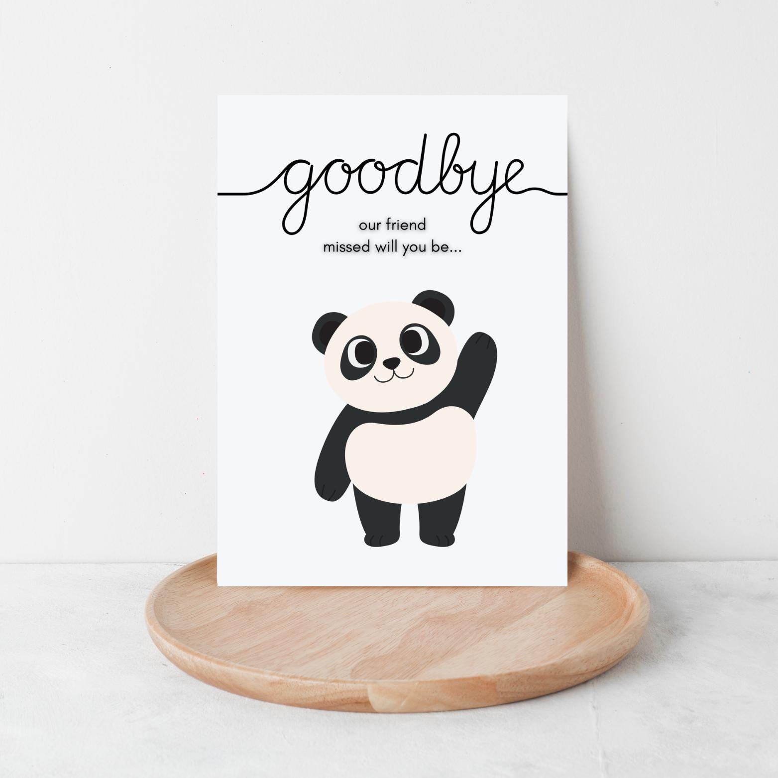 Funny Farewell Card Printable, Digital Goodbye Card, Funny Retirement ...