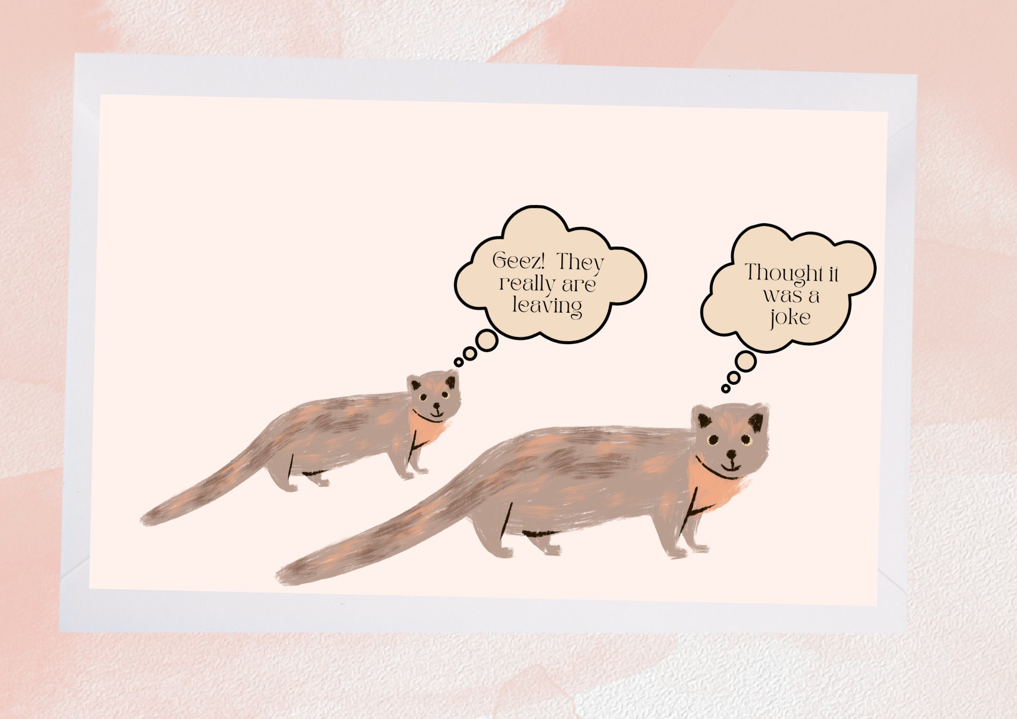 Funny Farewell Card Printable, Digital Goodbye Card, Funny Retirement ...