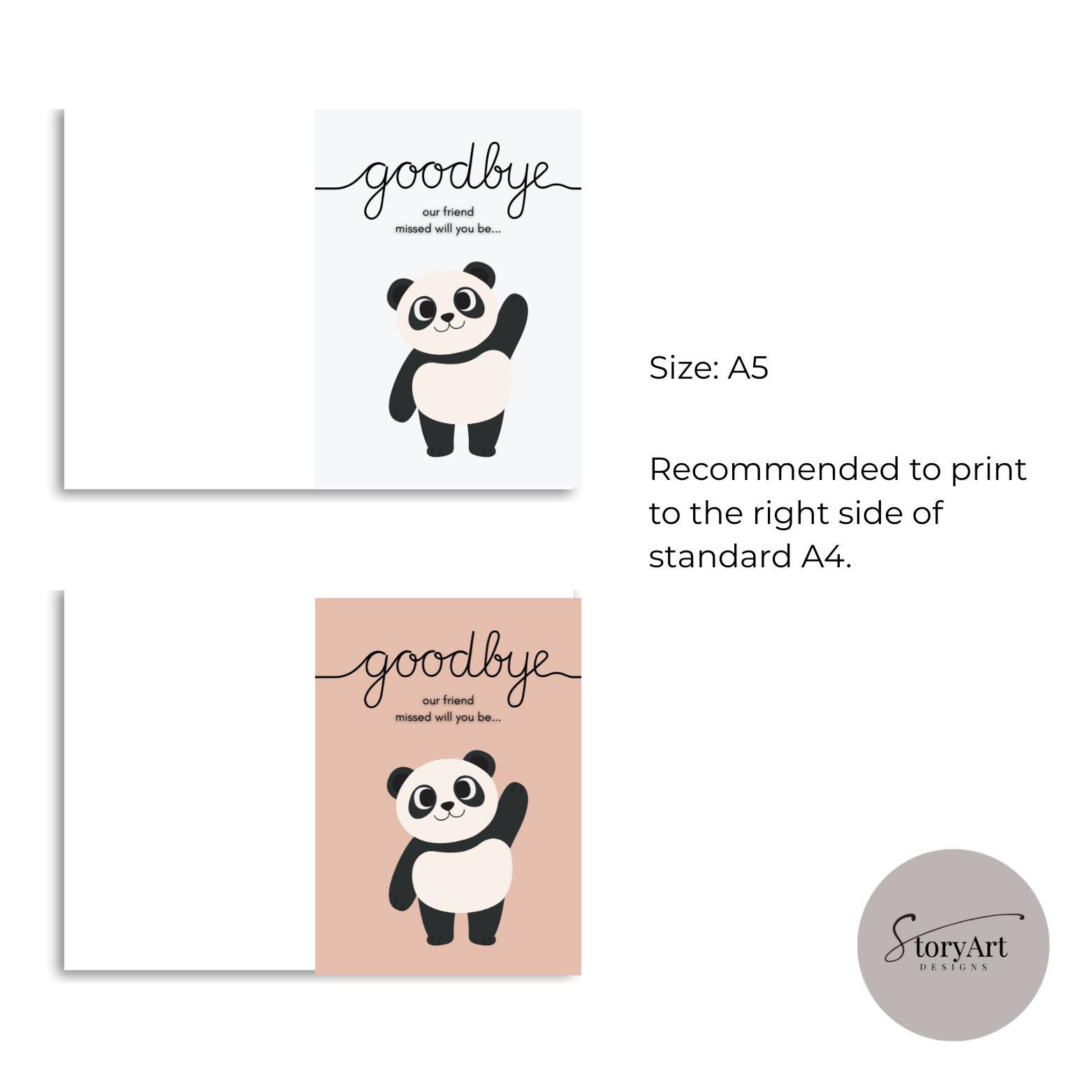 Funny Farewell Card Printable, Digital Goodbye Card, Funny Retirement ...