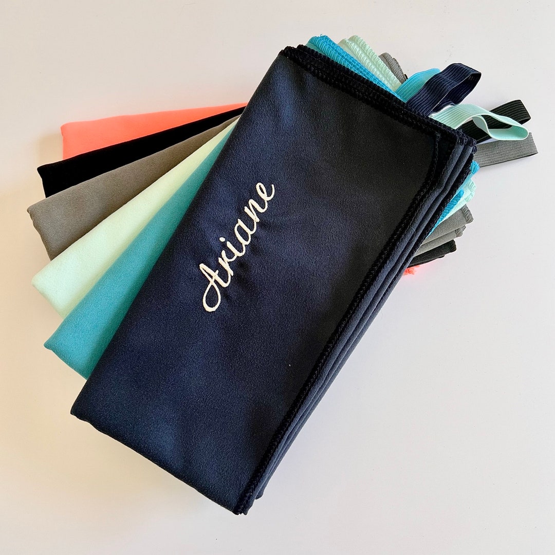 Personalized Microfiber Sports Towels Embroidered With Names ...
