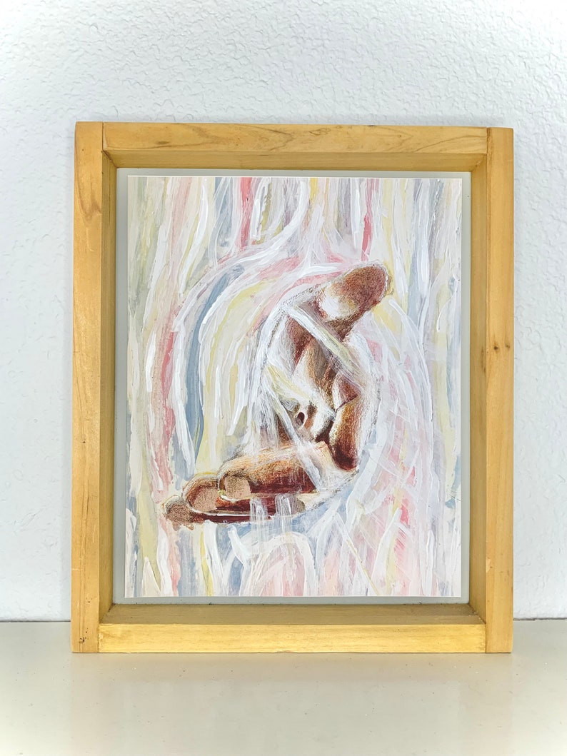 Jesus Christ Artwork Painting, his Hand, LDS Christian Art Print ...