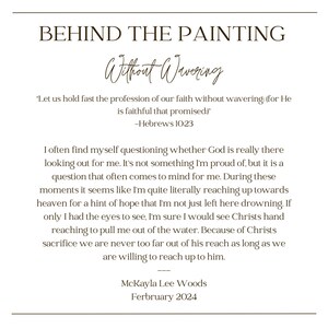 Without Wavering PRINTABLE Bible Artwork Christian Service Art Print ...