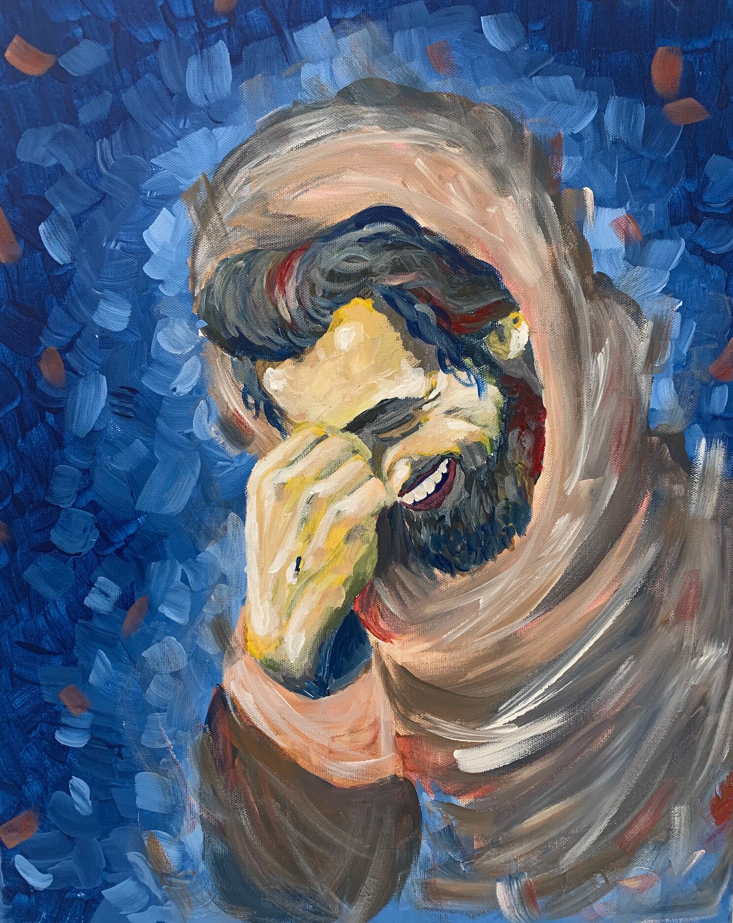 Laughing Smiling Jesus Christ Artwork Painting, a Thrill of Hope, LDS ...