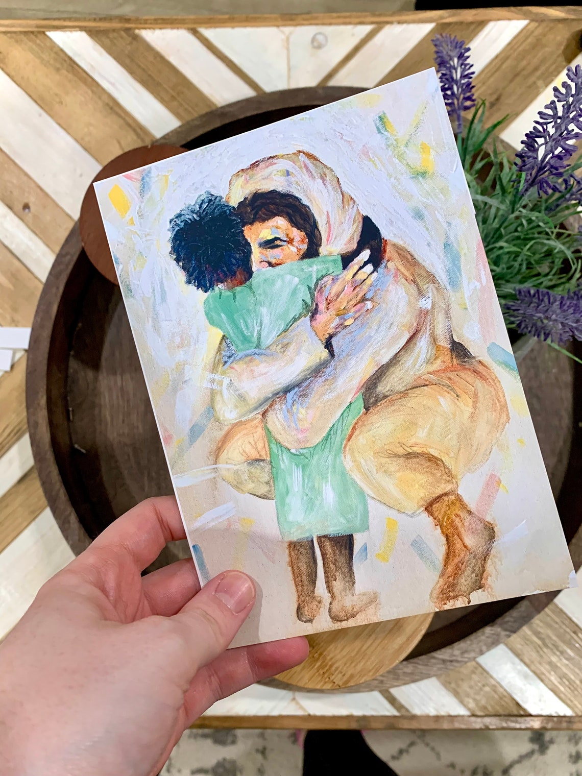 Jesus Christ Artwork Painting, the Arms of Christ, LDS Christian Art ...