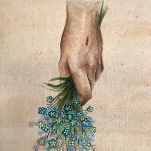 Jesus Christ Artwork Painting, forget Me Not, LDS Christian Art Print ...