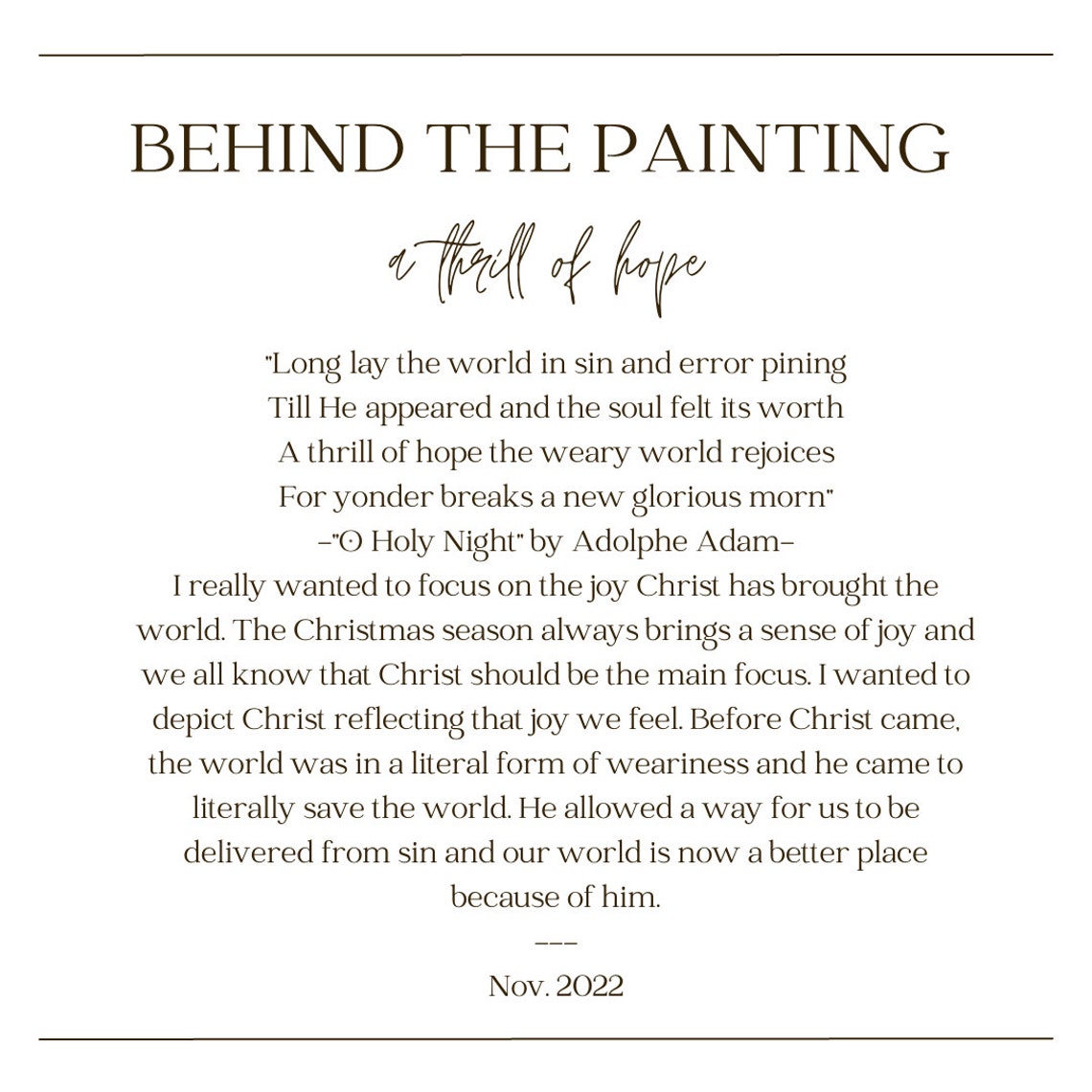 Laughing Smiling Jesus Christ Artwork Painting, "a Thrill of Hope", LDS ...