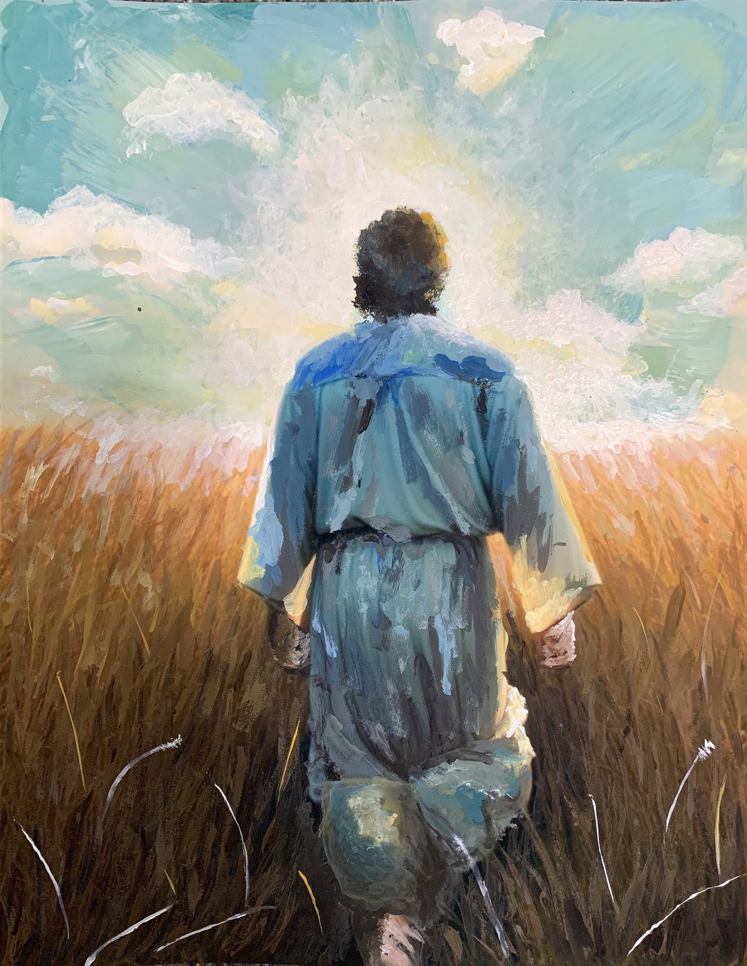 Jesus Christ Artwork Painting, follow Me, LDS Christian Art Print ...