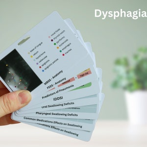 Medical SLP Badge Reference Cards - Etsy