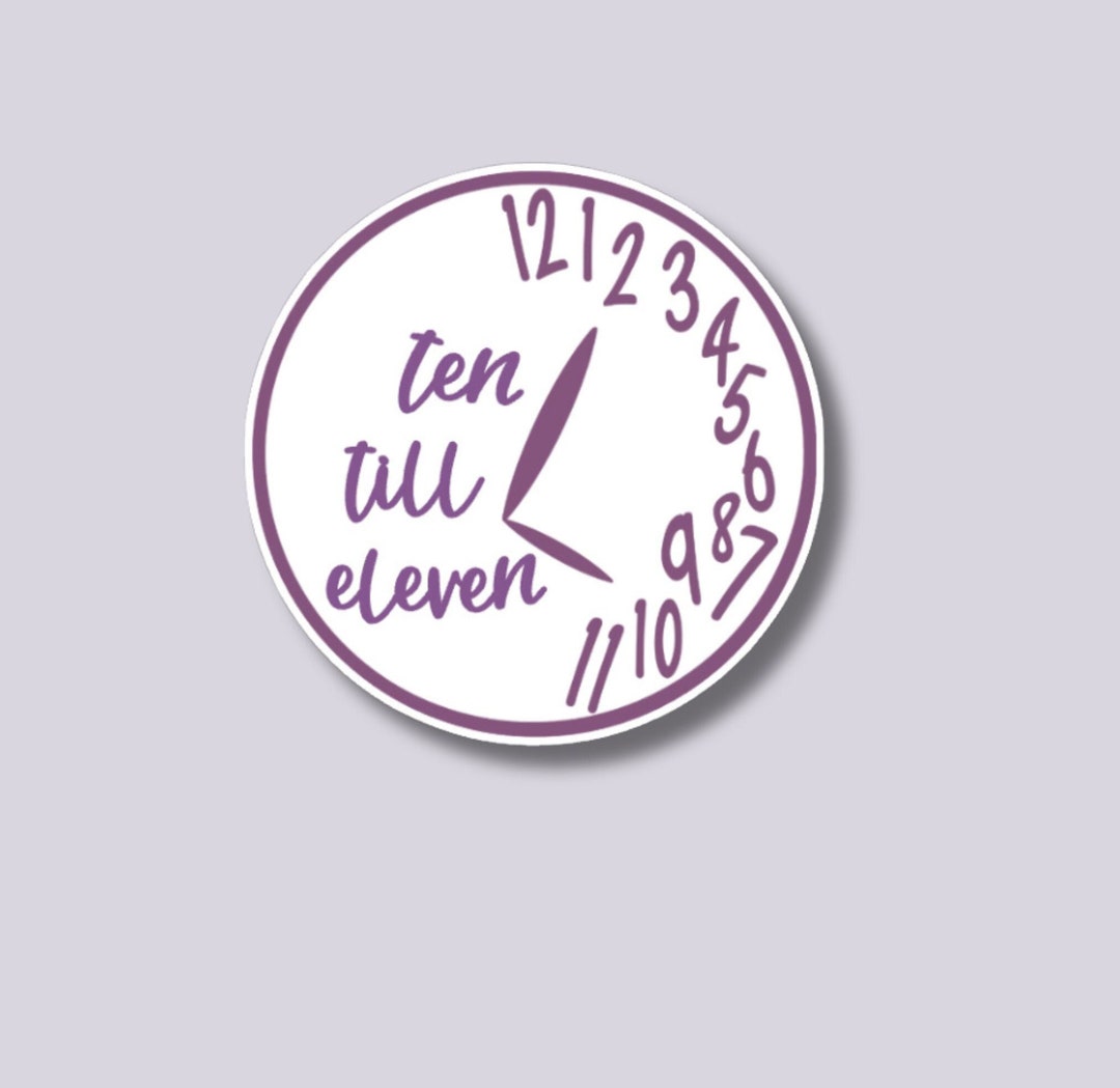 Clock Drawing Sticker, Left Neglect, SLP, Speech Pathology, Neuro ...