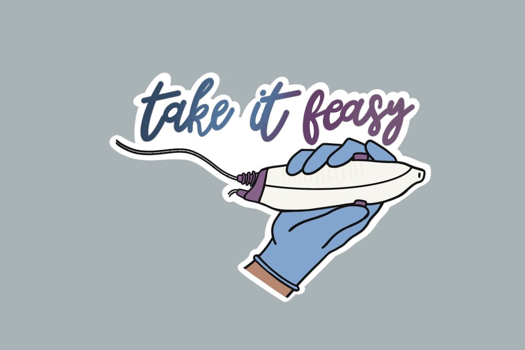 FEES Sticker, Endoscopy, Acute Care SLP Sticker, Take It Feasy - Etsy