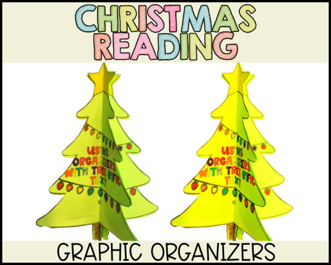 Reading Graphic Organizers Holiday Graphic Organizers - Etsy