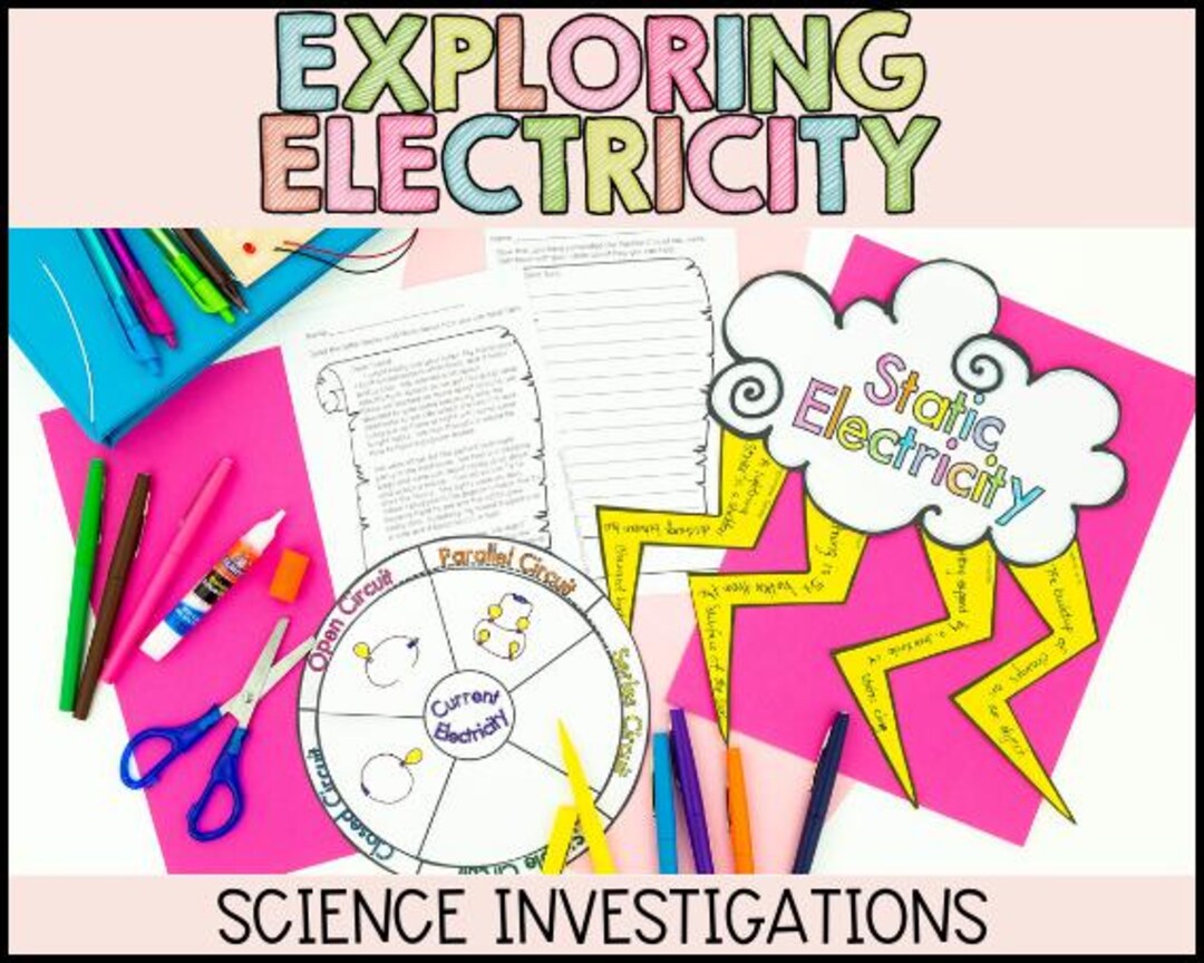 Electricity Circuits Electromagnet Experiments With Static & Current ...