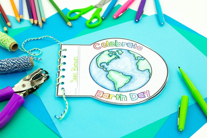 Earth Day Activities | Earth Day Writing and Craft Booklet - Etsy