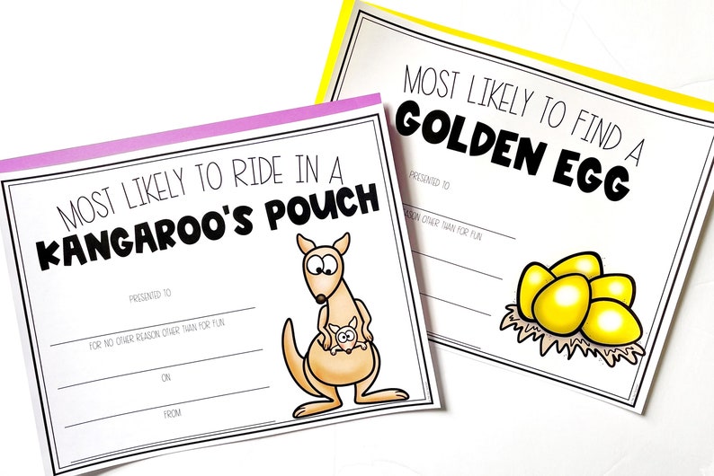 End of the Year Awards | Student Certificates | Class Awards - Etsy