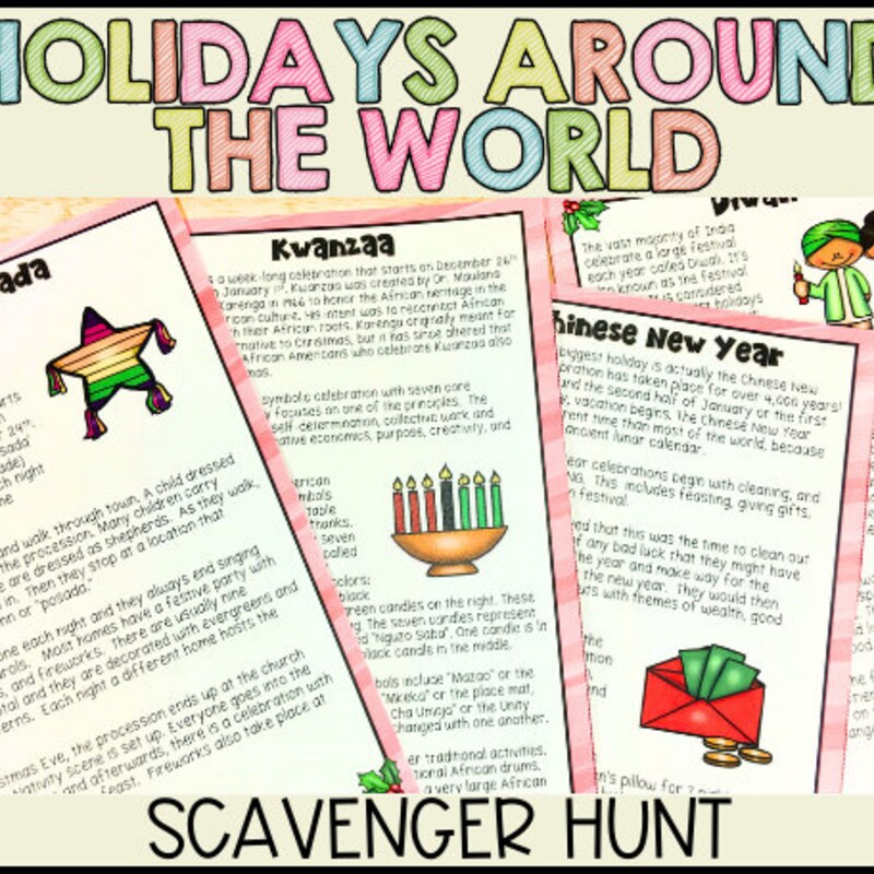Grinch Scavenger Hunt - Etsy