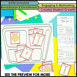 2 and 3 Digit Addition and Subtraction Activities Lesson Plans and Math ...