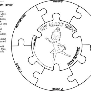 Black History Month Activity - Black Hero Puzzle - Etsy