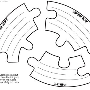 Black History Month Activity - Black Hero Puzzle - Etsy