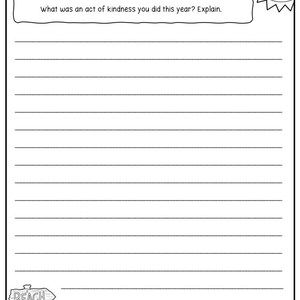 End of the Year Writing Prompts and Reflections - Etsy