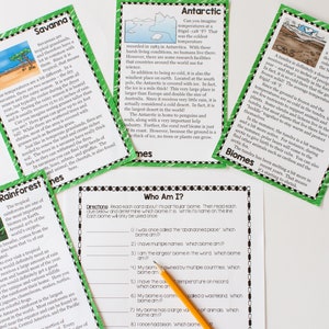 Ecosystems Scavenger Hunt Printable & Digital - Etsy