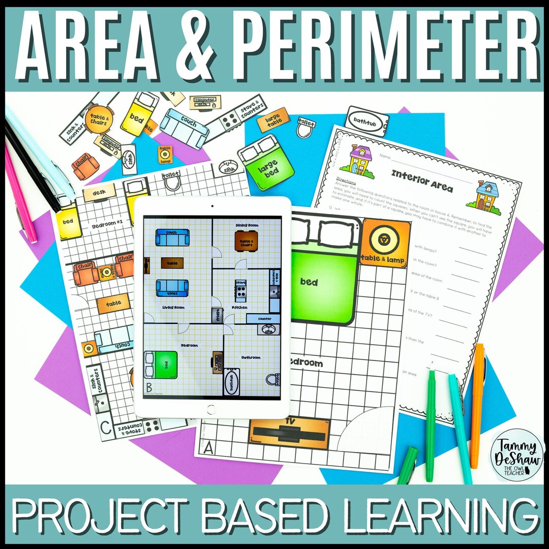 Area and Perimeter Project Based Learning Math Activity - Etsy