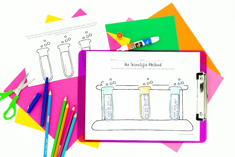 Scientific Method Worksheets | Labs | Lesson Plans | Unit - Etsy