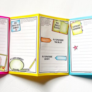 End of the Year Activity End of the Year Memory Accordion Book - Etsy