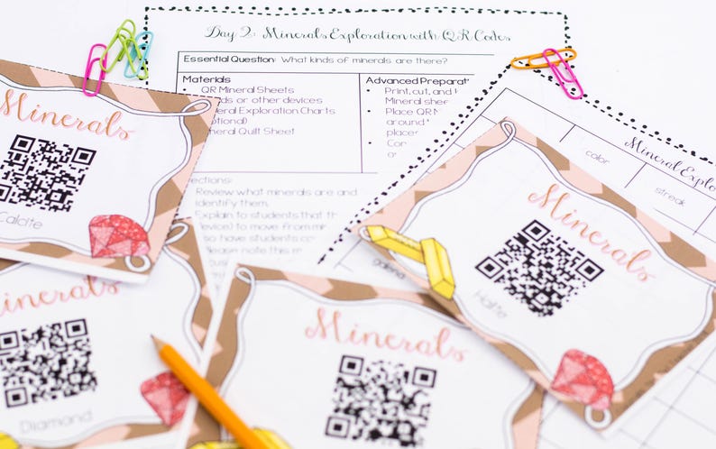 Rocks and Minerals Unit Types of Rocks & Rock Cycle Worksheets and ...