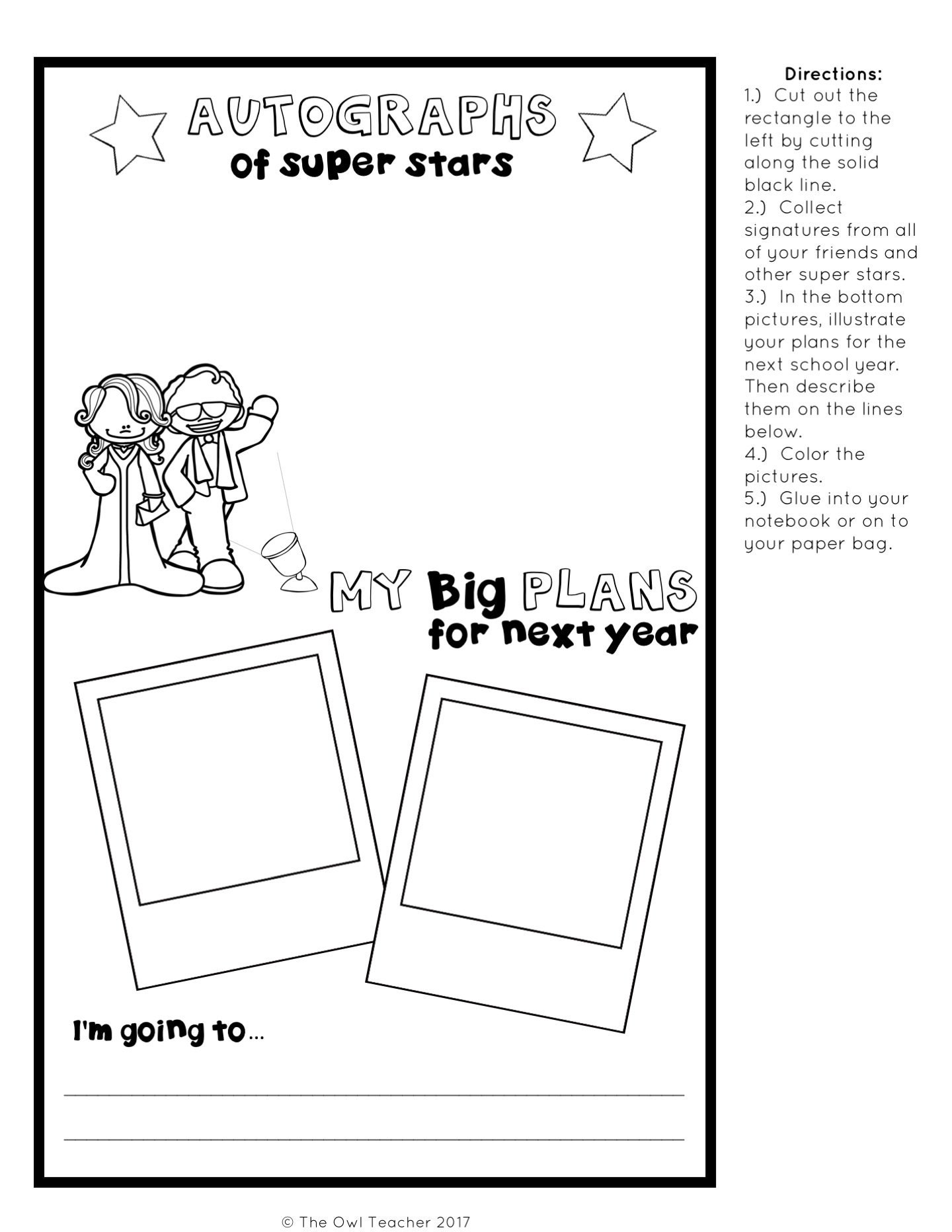 End of the Year Snapshots of a School Year Memory Book - Etsy