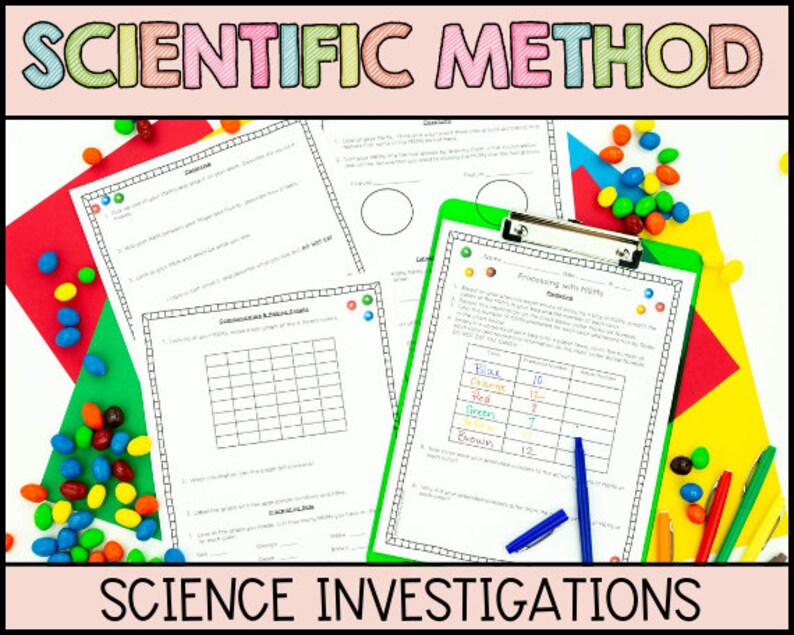 Scientific Method Worksheets | Labs | Lesson Plans | Unit - Etsy