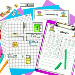 Area and Perimeter Project Based Learning Math Activity - Etsy