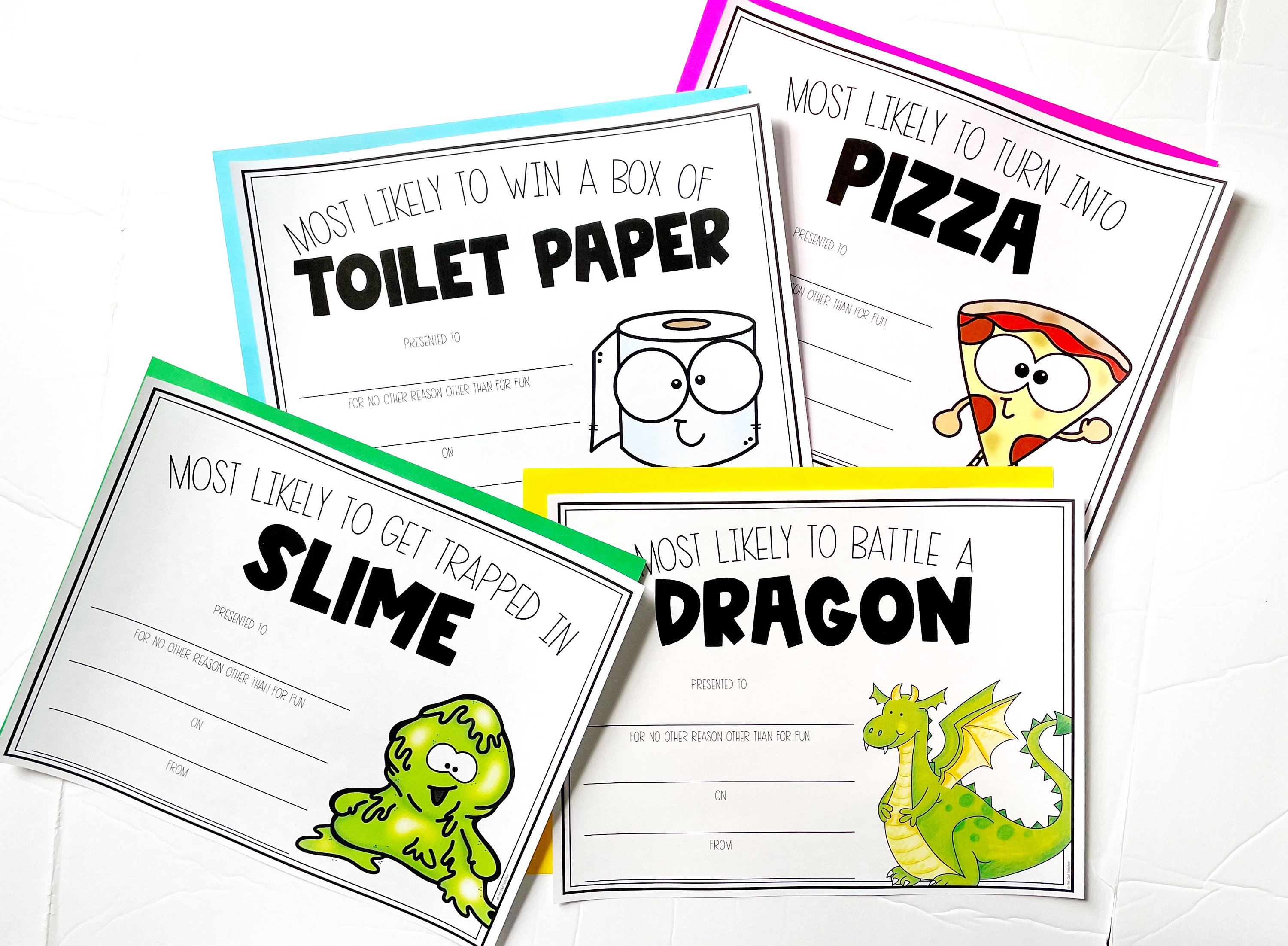 End of the Year Awards | Student Certificates | Class Awards - Etsy